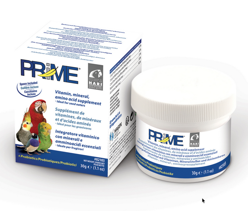 Prime Vitamin Supplement - 30 g (1.1 oz) – Avian Haven